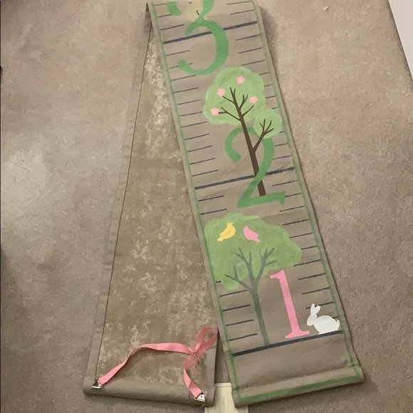 Pottery Barn Kids | Accessories | Linen Growth Chart From Pottery Barn ...